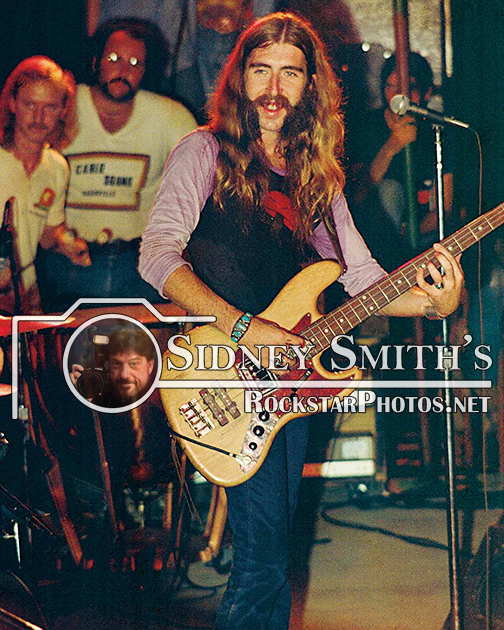 Berry Oakley Pic17 (Allman Brothers Band) - Rockstar Photos by Sidney Smith